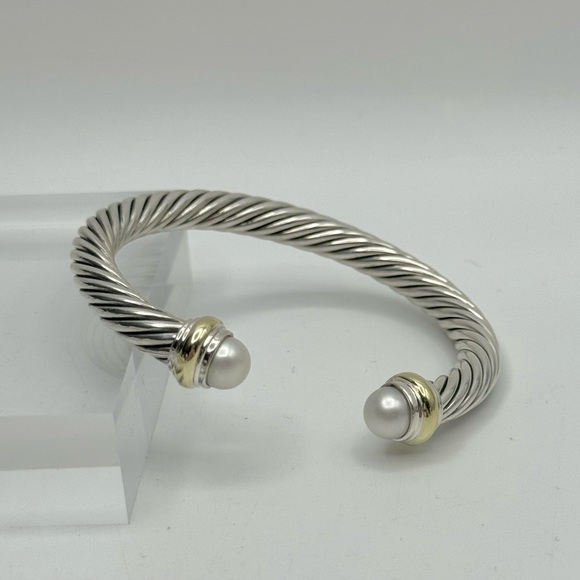 David Yurman | Jewelry | David Yurman 7mm Pearl Bracelet With Gold ...